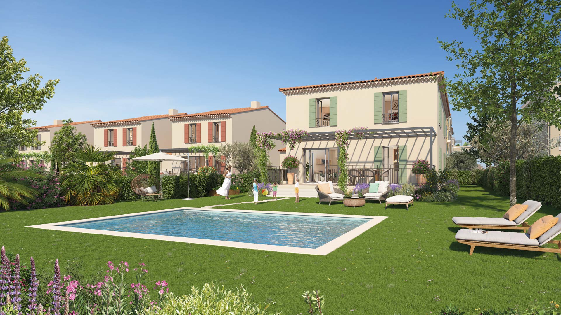 Authentic - Domaine privé : programme immobilier neuf à Aix-en-Provence